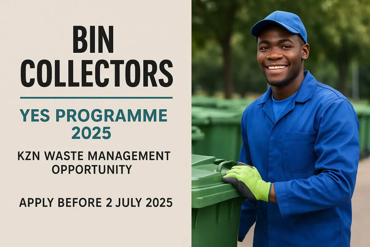 Bin Collectors - YES Programme 2025 - Sasa-vacancies
