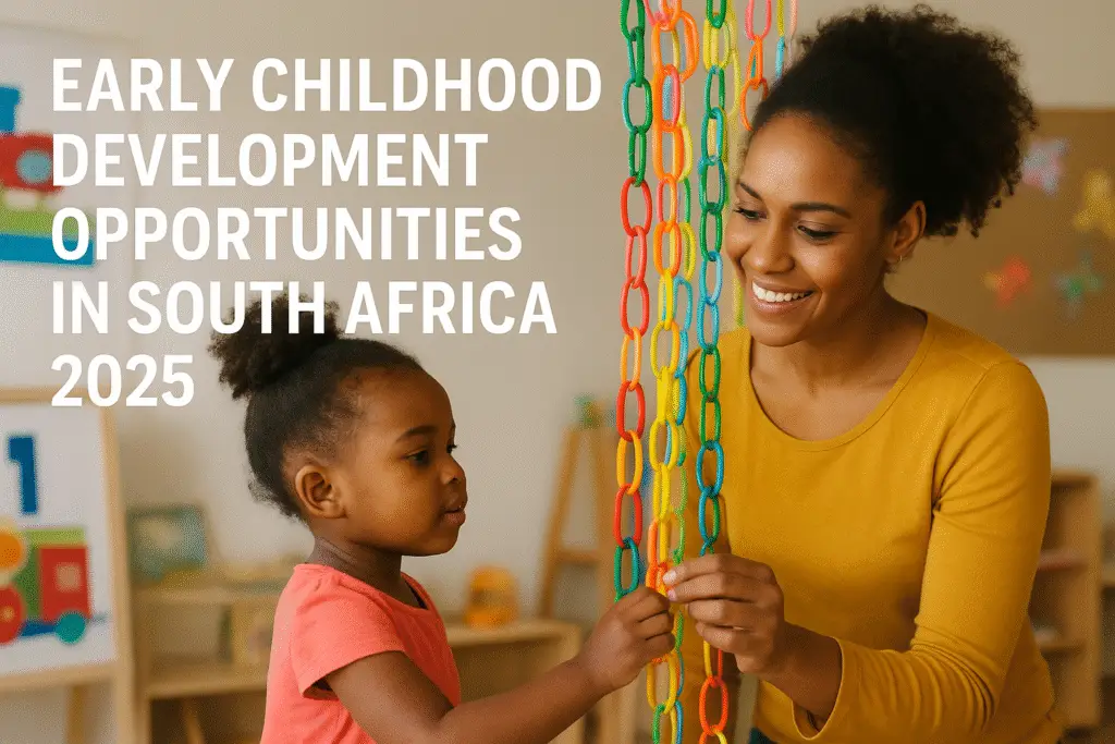 Apply For Early Childhood Development (ECD) Opportunities - Sasa-vacancies