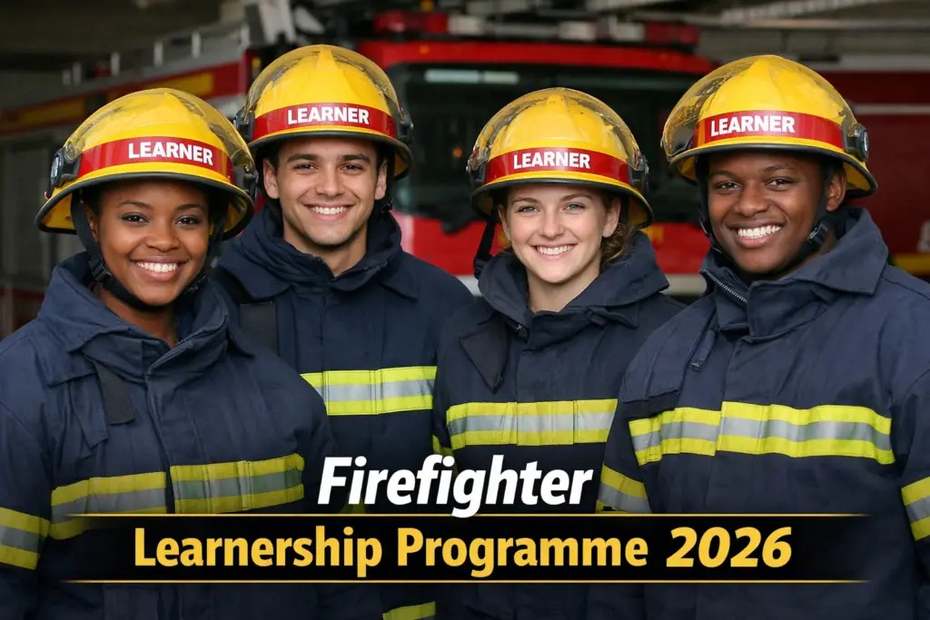 Firefighter Learnership Programme 2026 - Sasa-vacancies